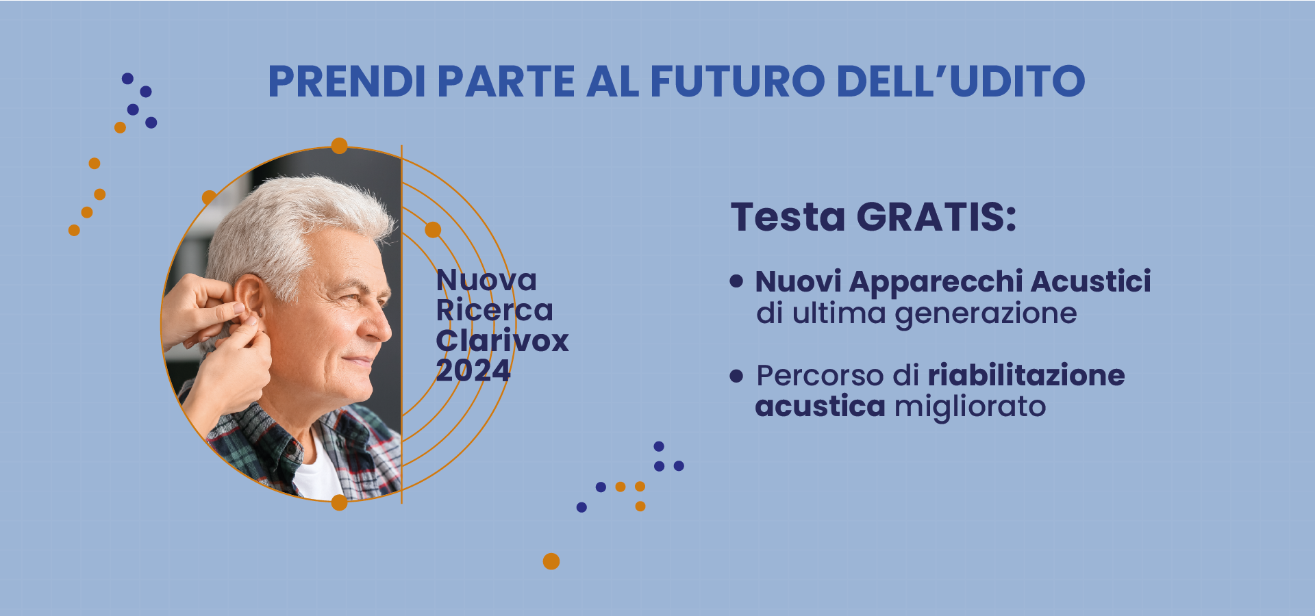 Il Futuro dell'Udito: la Ricerca Clarivox® 2024 per chi sente meno